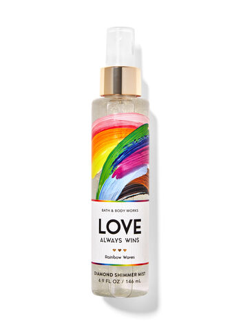 Buy Rainbow Waves Diamond Shimmer Mist Online | Bath & Body Works Indonesia