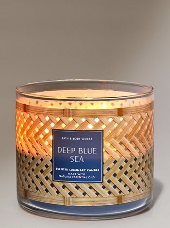 Shop Deep Blue Sea 3-Wick Candle | ID Bath & Body Works