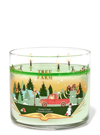 Buy Tree Farm 3-Wick Candle Online | Bath & Body Works Indonesia